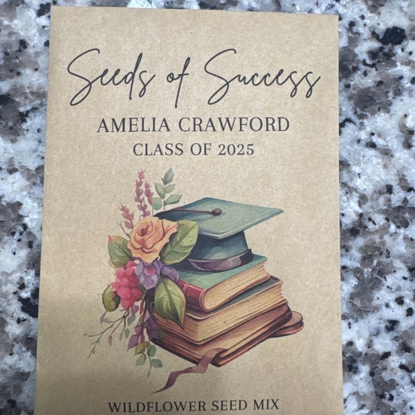 In Loving Memory Forget-me-not Seed Packet, Memorial Favor, Funeral ...