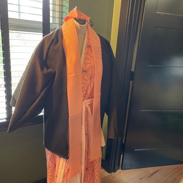 Haori DIY Base Japanese Template Pattern Blueprint Pdf Vector Printable ...