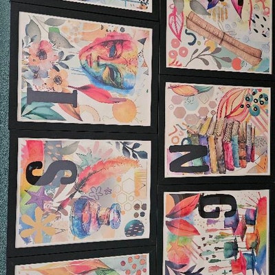 Science Gallery Wall Set, Classroom Decor, High School Middle School ...