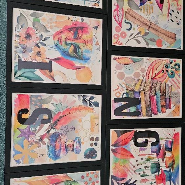 Chemistry Printable Science Printable Laboratory Art Middle School ...