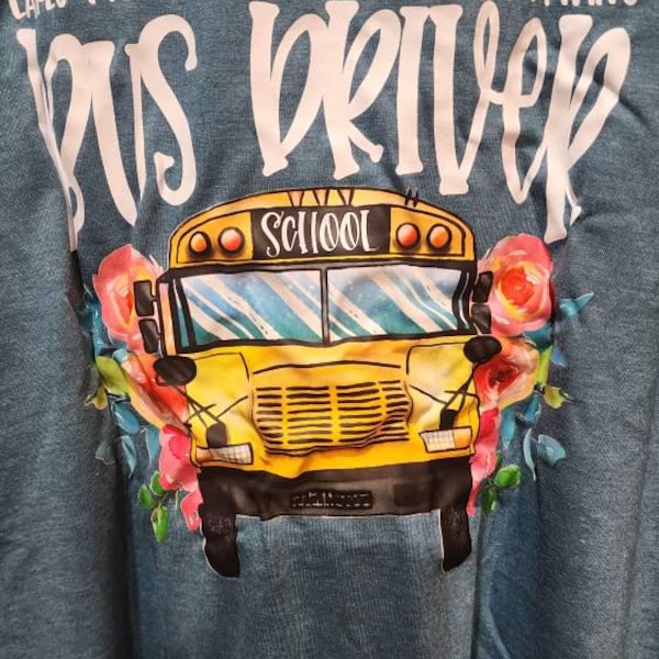 School Bus Shirt, Bus Driver T Shirt, School Bus Driver, Bus Driver ...