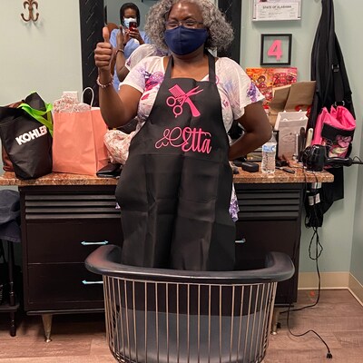 Custom Hair Stylist Apron. Hair Stylist Apron. Hair Stylist Gift ...