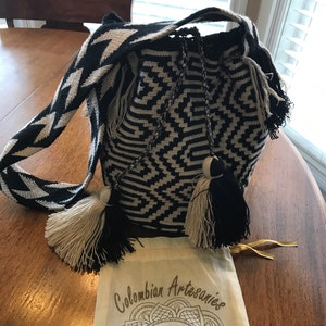 Wayuu Bag Large Mochila Wayuu Pattern Handmade Bolso Wayuu Taschen Sac ...