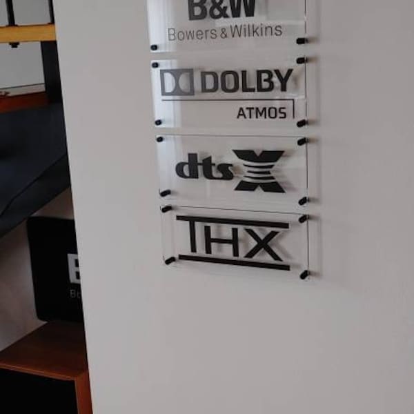 HOME CINEMA | Home Theatre Signs | Signage | Cinema Decor | Laser ...