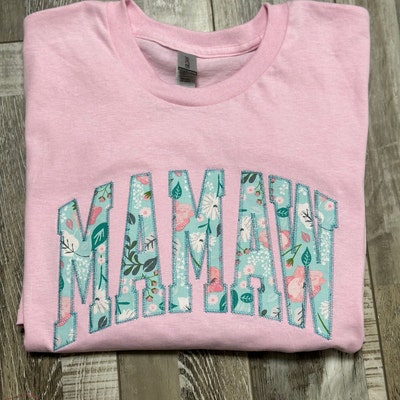 DADA Satin Stitch Arched Applique Embroidery Design Father's Day Gift ...