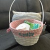 Personalized Gingham Easter Basket- Make Holiday Preparations Stylish ...