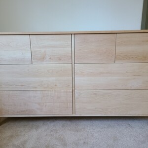 X6230A hardwood 6 Drawer Dresser Overlap Drawers Flat - Etsy