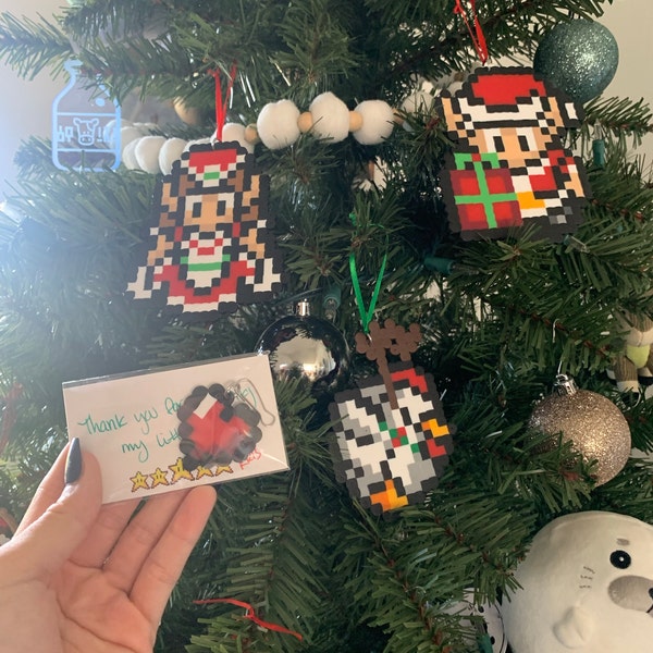 Legend of Zelda Christmas Ornaments - HANDMADE Gamer Gift - Etsy