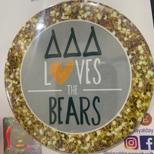 Kappa Kappa Gamma LSU Homefield Advantage Gameday Button - Etsy