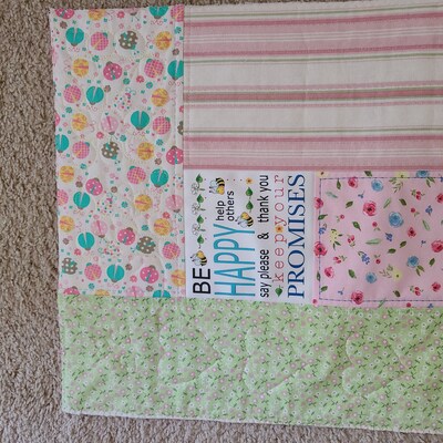 Gratitude Poppies 6 X 12 Fabric Art Panel - Etsy