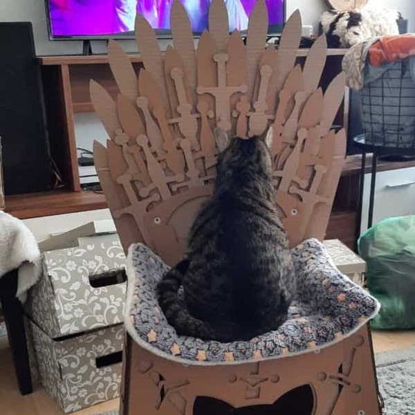 Tank Cardboard Cat House - Etsy