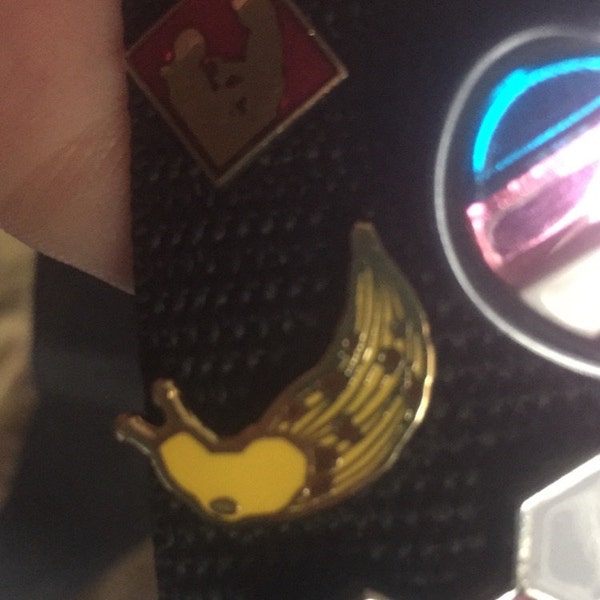 Banana Slug Pin, Hard Enamel Lapel Pin With Gold Metal Butterfly Clasp ...