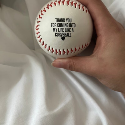 Personalized Baseball Custom Text or Logo, Custom Baseball, Printed ...