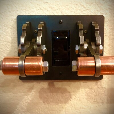 Gear-shaped Triple-gang Light Switch Cover With Rocker Plate Space in ...