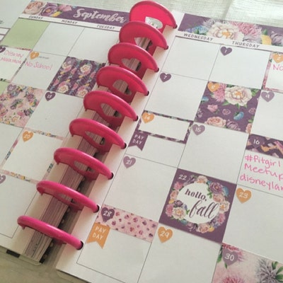 Happy Planner September Monthly Kit, Printable September Monthly Kit ...