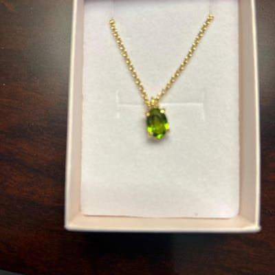 Stunning Rectangle Black Onyx Necklace Simple Crystal Pendant ...