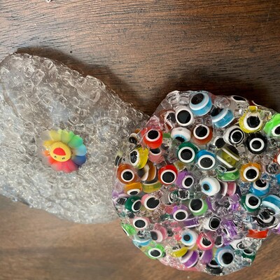 Too Many Eyes, Crunchy Slime, Clear Slime, Evil Eye, Clear Slime ...