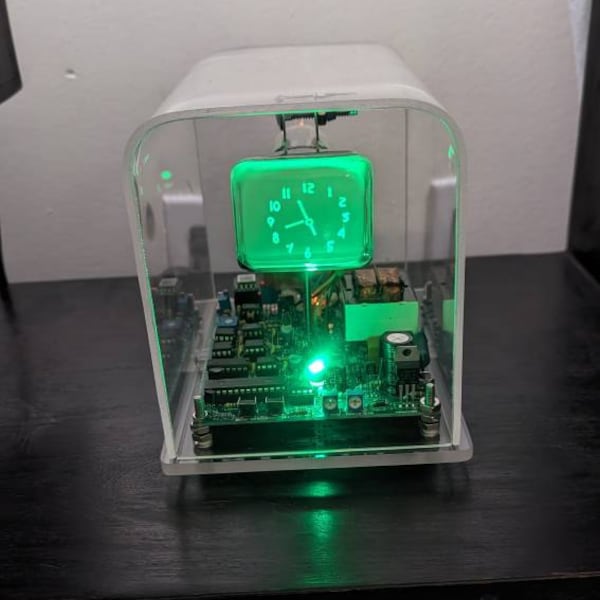 World's Smallest Oscilloscope Clock Scope Clock Cathode Ray Tube, With ...