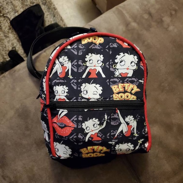 Betty Boop Mini Backpack. Betty Boop Backpack. Betty Boop. Mini ...