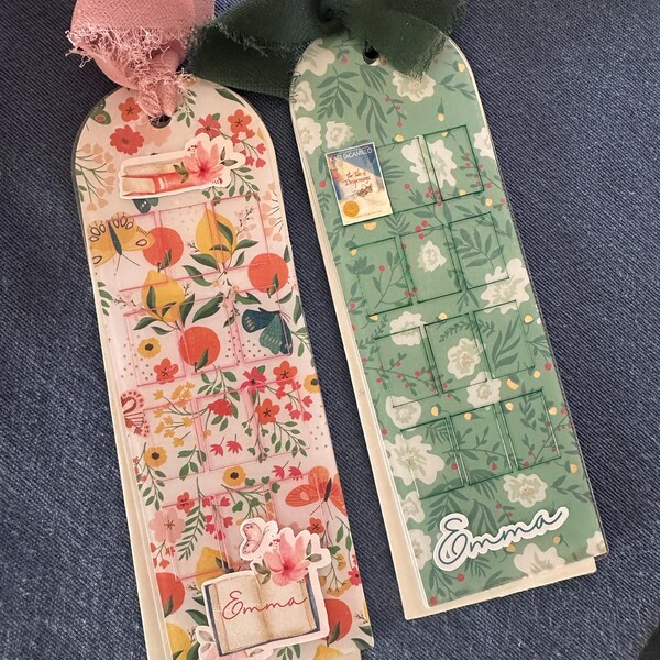 Custom Book Cover Stickers for Reading Journal Mini Book Cover Stickers ...