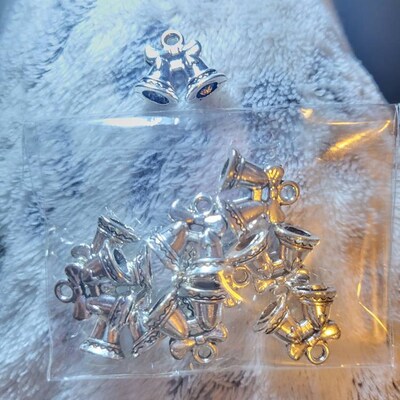 12mm Ribbon Ends X 50, Textured End Crimps, Gold, Silver, Antique ...