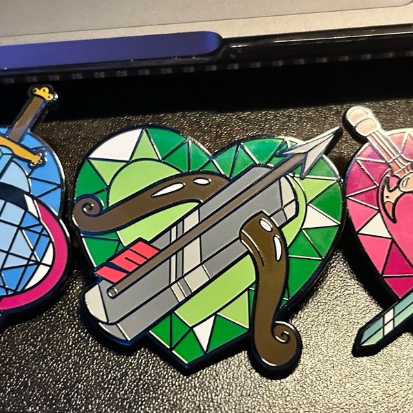 Amphibia Calamity Trio Pin Collection | Set of 3 Two Inch Enamel Pins ...