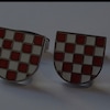 Croatia Cross Pendant Jewellery, Small Oxidised Traditional Pleter Kriz ...