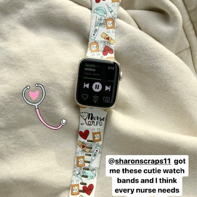 Thin Blue Line Watch Band Compatible With Apple Watch Samsung Garmin - Etsy