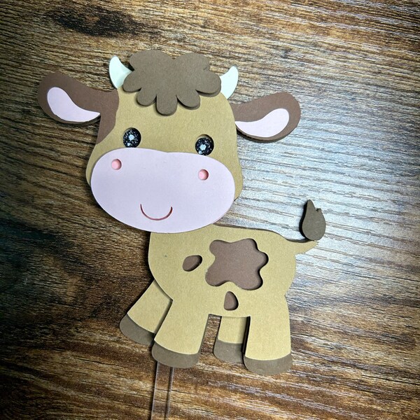 INSTANT Download. Cute Sitting Cow Svg Cut File and Clip Art ...