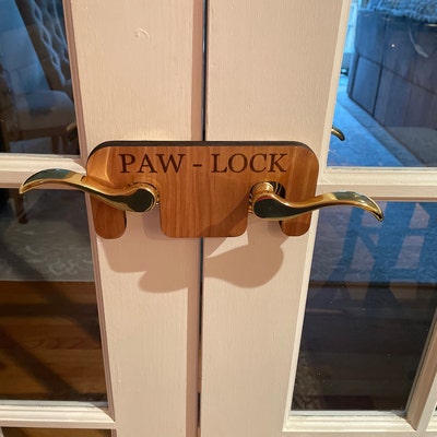 Paw-lock to Keep Those Pesky Animals From Opening the Interior French ...