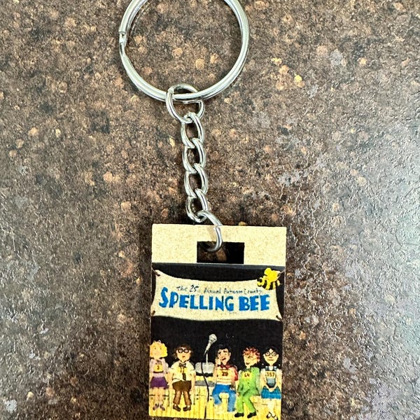 Broadway Program Keychain, Stocking Stuffer, Musical Theatre Keyrings ...