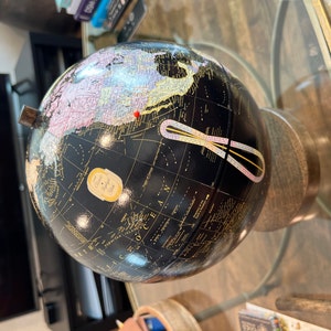 Push Pin Globe Adventure Begins, Travel Globe With Pins, Travel Gift ...