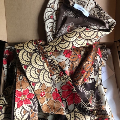 Black and Gold Mens Silk Kimono Robe, Boheme Silk Dressing Gown for Man ...