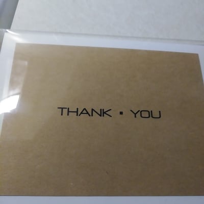 Thank You Cards for Men, Masculine Thank You Cards, Simple Thank You ...