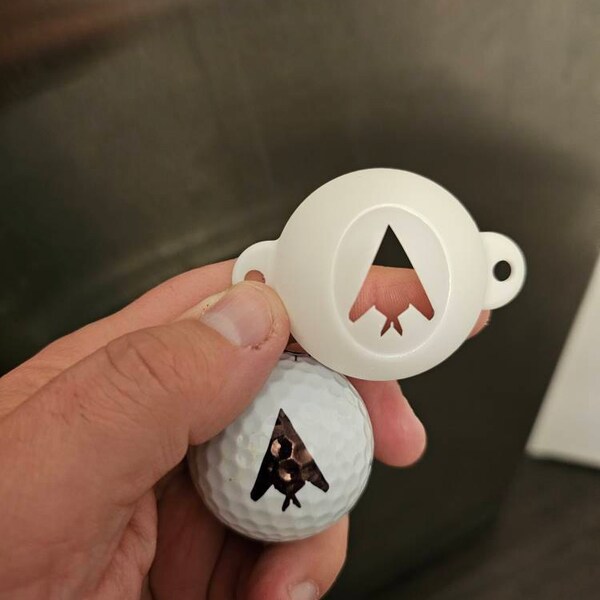 P-3 Orion Aviation Golf Ball Marker Stencil | Golf Ball Alignment ...