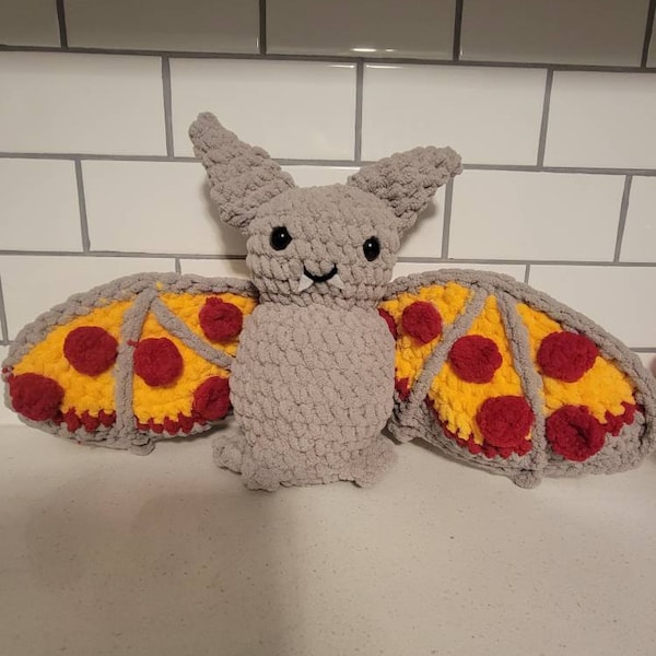 Pizza Bat Crochet Pattern PDF - Etsy