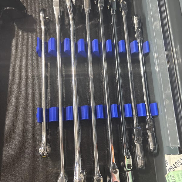 Pack of 30 Modular Wrench Holders - Modular Wrench Organizer - 3D ...
