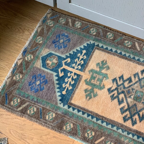 110x2 Ft Small Kitchen Rug, 2x2 Door Mat Rug, Bathroom Rug, Bedroom Rug ...