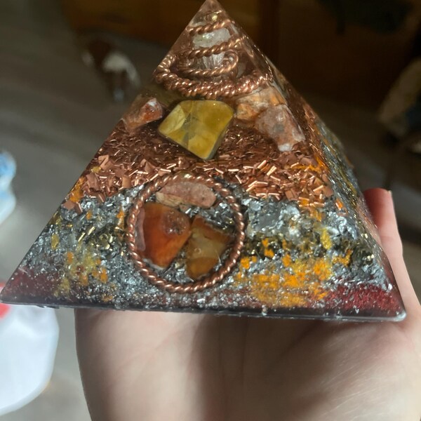 Massive Orgone Generator 76 Degree Prussian - Eloquent Elegance - Etsy