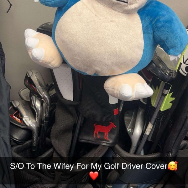 Snorlax Pokemon Driver Golf Head Cover - Etsy
