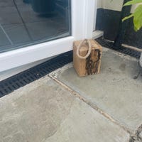 Unique Solid Oak Block 300 X 300 - Etsy UK