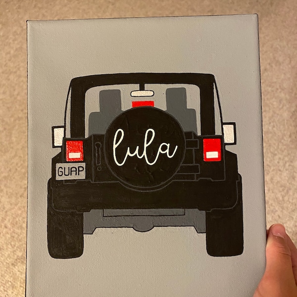 Jeep Wrangler Canvas - Etsy