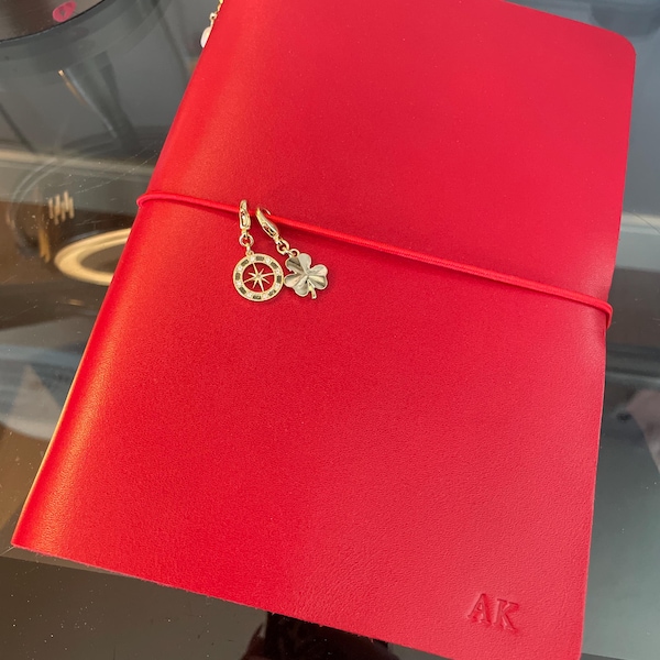 Travelers Notebook Cover Personalized, A5 A6 Leather Hobonichi Planner ...