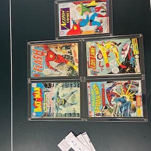 Clear Acrylic Easel Cases Slabs Magazines Comics - Etsy