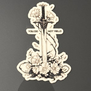 Fourth Wing Violet Flowers for Violet Tairn and Andarna Sticker - Etsy