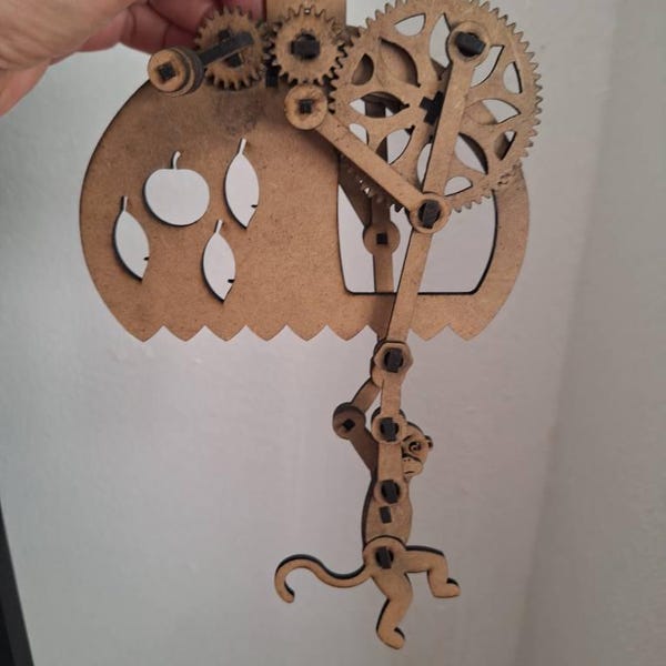 Moving Head Illusion Robot Laser Cut Files Svg Dxf Pdf - Etsy