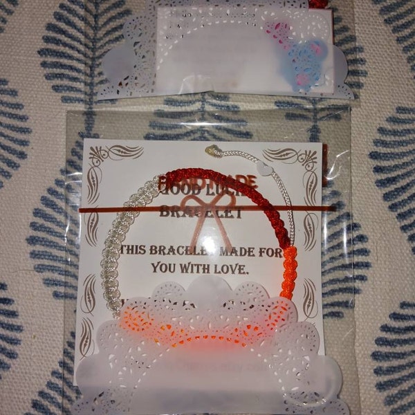 Soft Pink Bracelet, Light Pink String, Fancy Light Pink String, Lucky ...