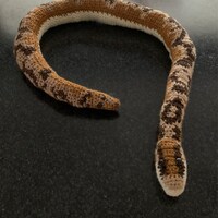 Ball Python Amigurumi Crochet Pattern, Betty the Realistic Plush Snake ...