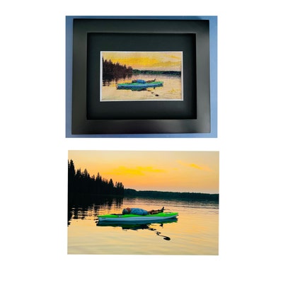 Off Center Custom Matboard Where You Specify Both the Exterior and ...