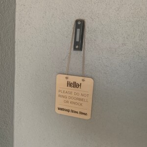 On A Video Call Sign Please Do Not Disturb Work From Home - Etsy